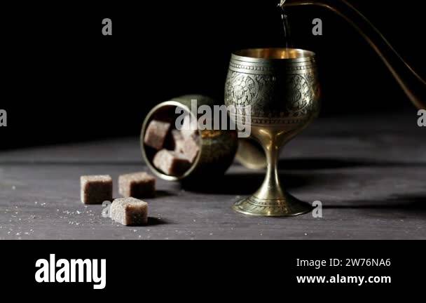 Traditional middle eastern tea glass Stock Videos & Footage - HD and 4K ...