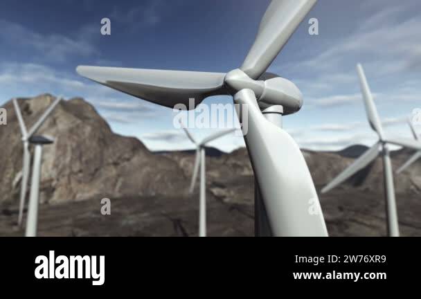 Animated wind turbine Stock Videos & Footage - HD and 4K Video Clips ...