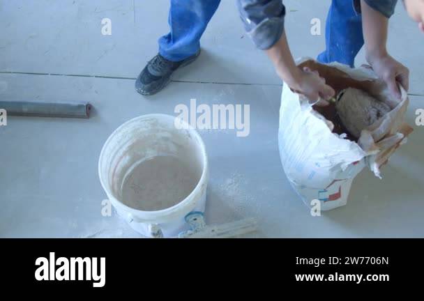 Plaster buckets Stock Videos & Footage - HD and 4K Video Clips - Alamy