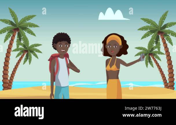 Beach characters Stock Videos & Footage - HD and 4K Video Clips - Alamy