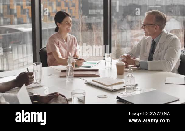 Hospital conference table Stock Videos & Footage - HD and 4K Video ...
