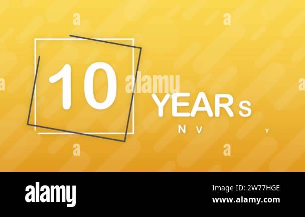 10 years anniversary emblem. Anniversary icon or label. 10 years ... 10 years anniversary emblem. Anniversary icon or label. 10 years ...