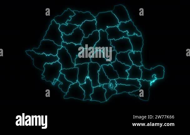 Bucharest outline map Stock Videos & Footage - HD and 4K Video Clips ...