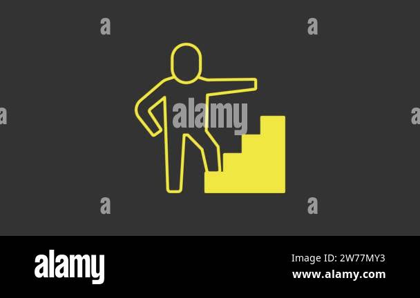 Yellow stair Stock Videos & Footage - HD and 4K Video Clips - Alamy