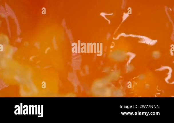 Mango falling and splashing in to fresh squeezed mango juice. Fresh and ...