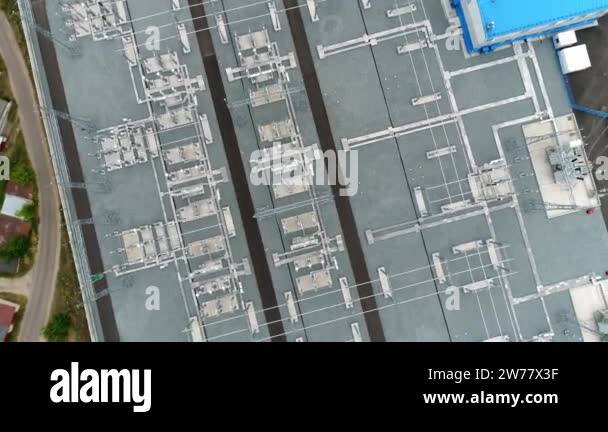 Electricity substation capacitor tower Stock Videos & Footage - HD and ...