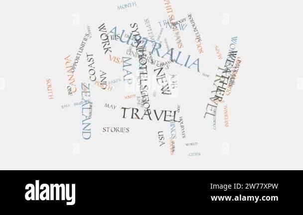 Brisbane word cloud Stock Videos & Footage - HD and 4K Video Clips - Alamy