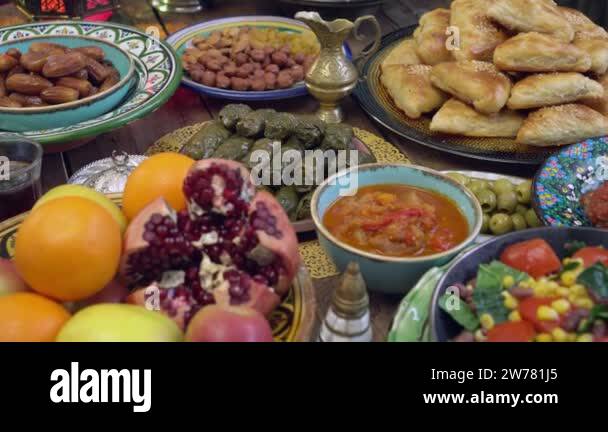 Traditional middle eastern feast Stock Videos & Footage - HD and 4K ...