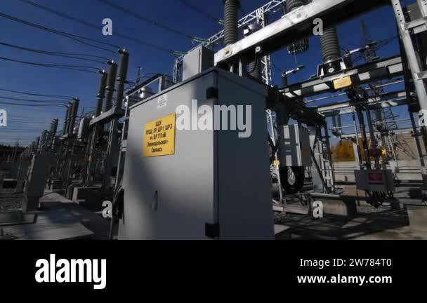 Substation circuit breaker Stock Videos & Footage - HD and 4K Video ...