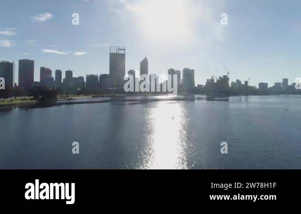 Perth skyline from swan Stock Videos & Footage - HD and 4K Video Clips ...