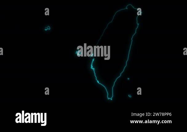 Outline map of taiwan Stock Videos & Footage - HD and 4K Video Clips ...