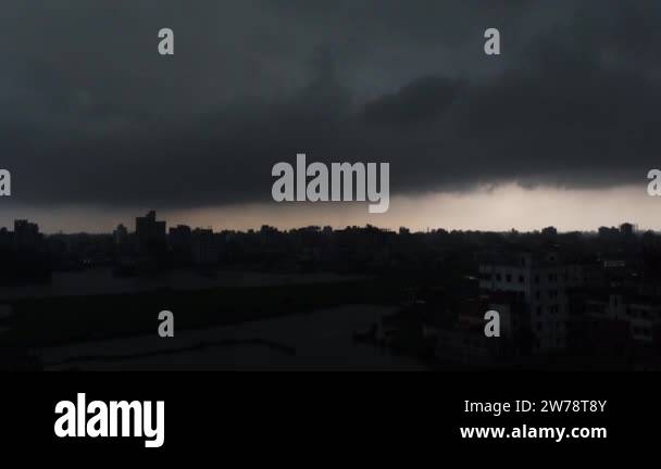 Seasonal storms are creating hostile weather and heavy rain clouds are ...