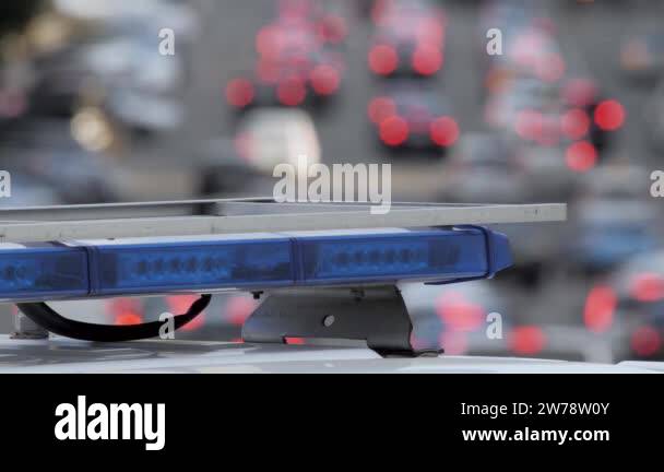 Ambulance lights emergency vehicles on road city freeway traffic cars ...