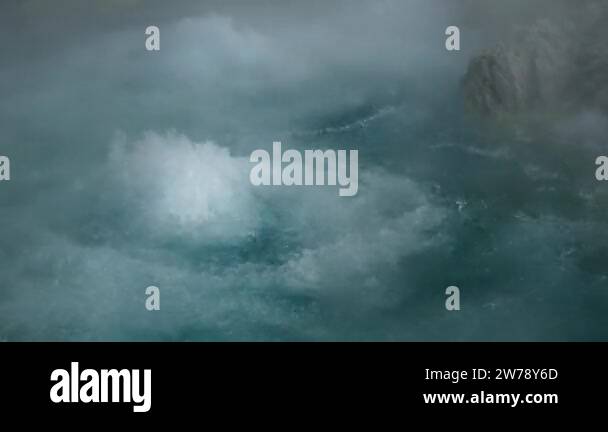 Mineral hot water in Hot Springs. Hot Spring on the top of mountain ...