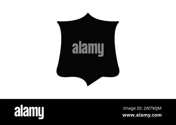 Heraldic shield border label Stock Videos & Footage - HD and 4K Video ...