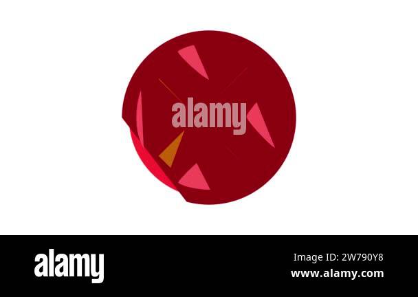 Red cross, check mark icon animation Stock Video Footage - Alamy