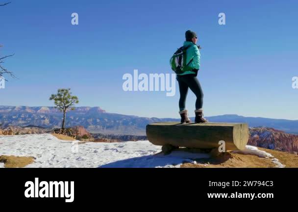 Girl standing on ledge Stock Videos & Footage - HD and 4K Video Clips ...