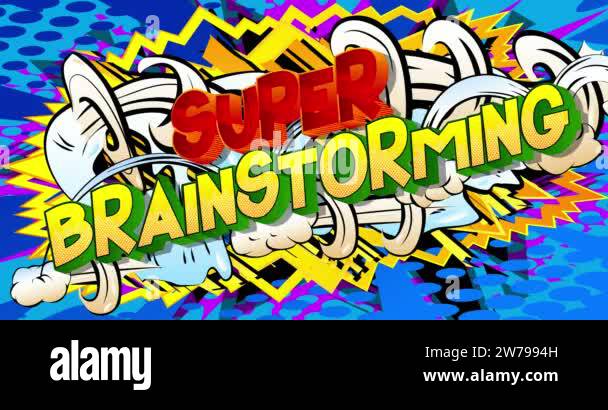 Brainstorming comic book style Stock Videos & Footage - HD and 4K Video ...