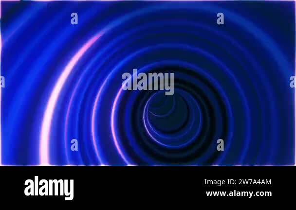 A wormhole in time and space, warping through science fiction. Abstract ...