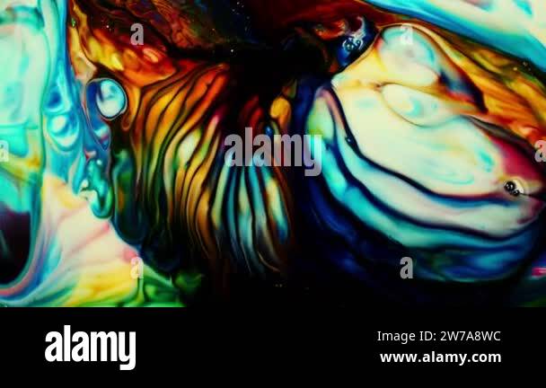 Abstract Water Paint Diffusion Explode Art. It is made with organic ...