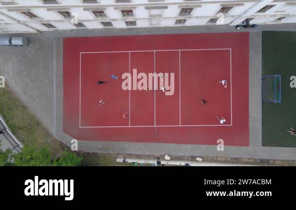 Volleyball court overhead Stock Videos & Footage - HD and 4K Video ...