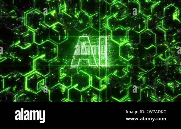 4k AI Artificial Intelligence Brain circuit,Matrix binary computer code text Stock Video Footage ...