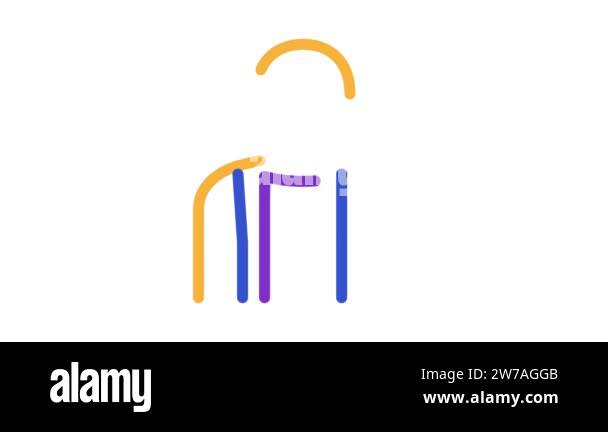 Orthopedic Belt For Spine Back Support Icon Animation Stock Video ...