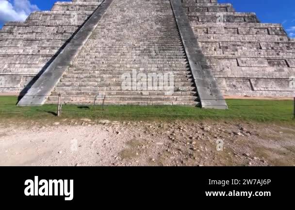 Chichen Itza, one of the largest Maya cities, a large pre-Columbian ...