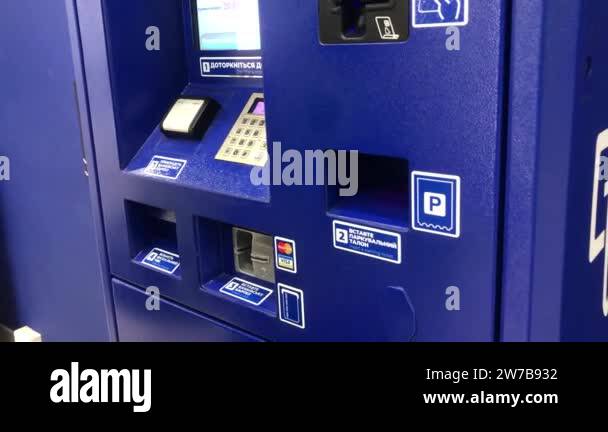 Parking ticket payment station Stock Videos & Footage - HD and 4K Video ...