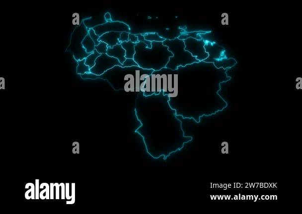 Outline map of venezuela Stock Videos & Footage - HD and 4K Video Clips ...