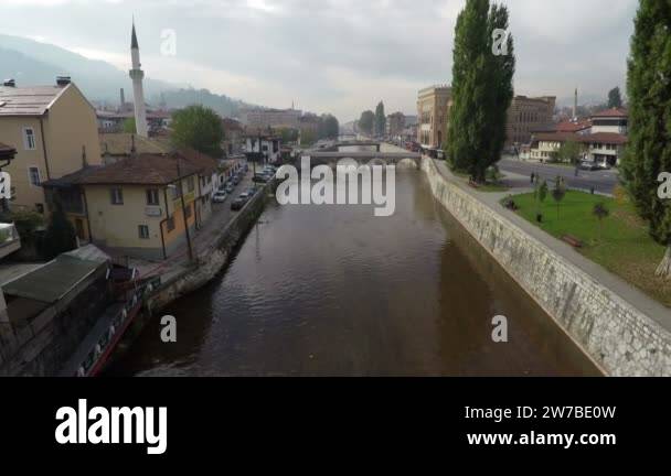 Buildings by the miljacka river Stock Videos & Footage - HD and 4K ...