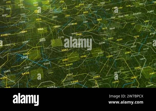 Seamless loop motion graphics background, abstract futuristic ...