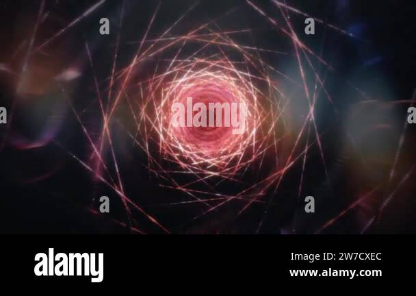 Abstract Futuristic Technology Background. Technology flow motion of digital network backdrop ...