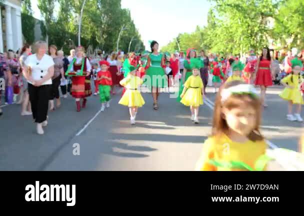 Local people in costumes walk Stock Videos & Footage - HD and 4K Video ...