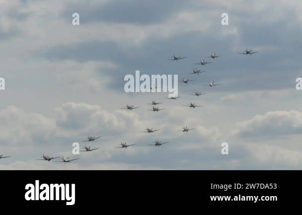 Luftwaffe aircraft flying formation Stock Videos & Footage - HD and 4K ...