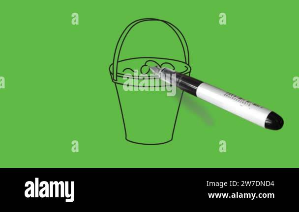 Water bucket sketch Stock Videos & Footage - HD and 4K Video Clips - Alamy