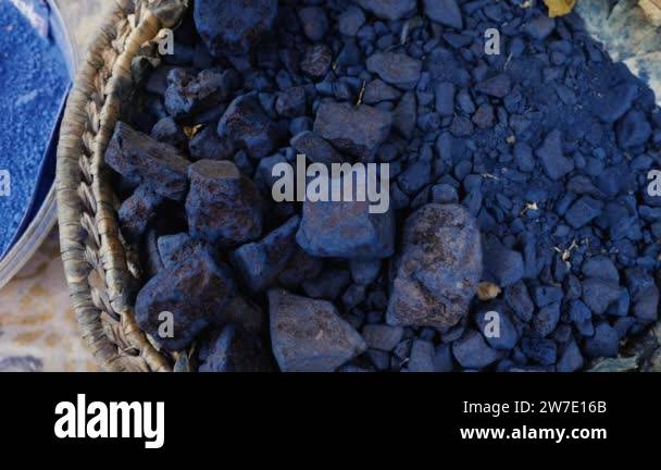 Indigo dye powder Stock Videos & Footage - HD and 4K Video Clips - Alamy