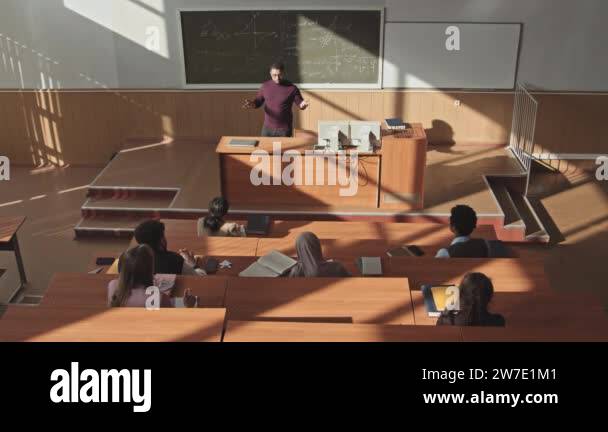 High school maths lesson class Stock Videos & Footage - HD and 4K Video ...