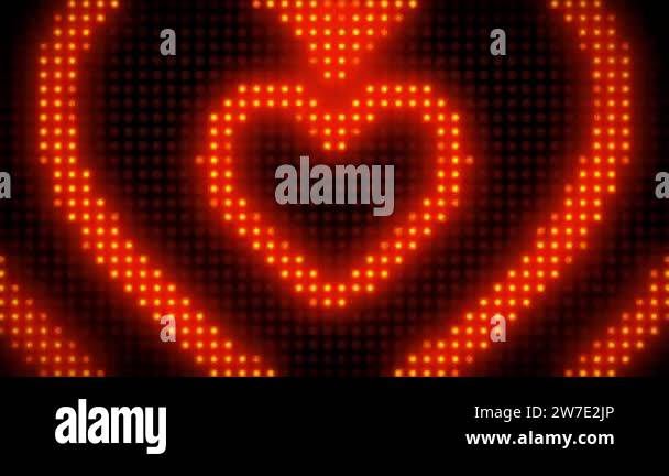 Realistic red light heart shape Stock Videos & Footage - HD and 4K ...