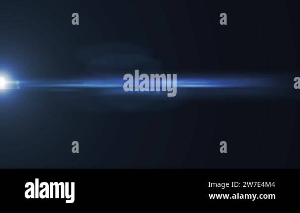 4K Glowing lens flare effect with floating dust particles Lens Flare ...