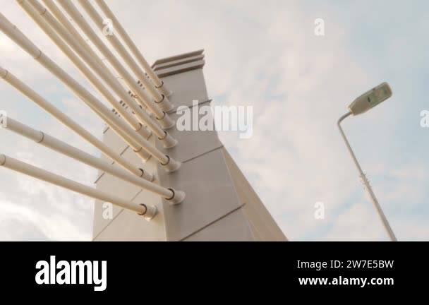 cable-stayed bridge pylon fastening architecture engineering .concept ...