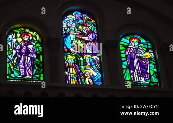 Stained glass window manila Stock Videos & Footage - HD and 4K Video ...