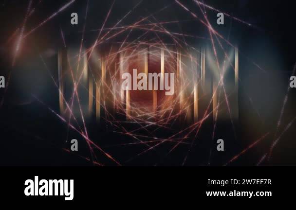 SYSTEM UPDATE cinematic title background with abstract digital Sci-Fi futuristic hi-tech intro ...