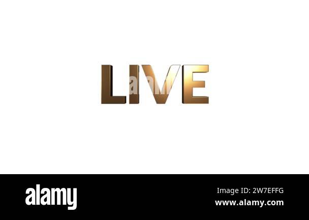 LIVE Intro Title Video Template for TV, Online, Blogger or Streamer ...