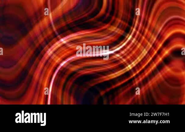 Abstract vivid psychedelic red gradient swirl seamless loop motion background. 4K 3D fantasy ...