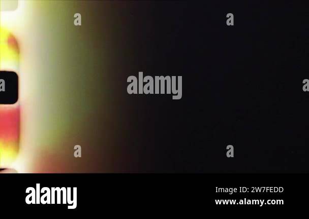 Authentic Super 8 mm Film Frame Scan with sprocket hole for retro ...