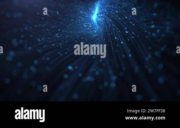 Abstract Digital Web Network And Communication Data Lines Loop 4k Animation Of An Abstract