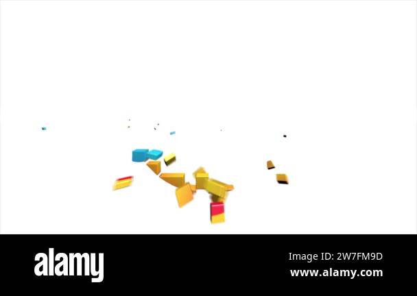 3D Haha emoji button Animation with increasing counting of numbers on ...