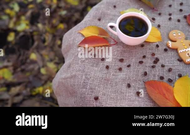 Coffee cup cookie autumn Stock Videos & Footage - HD and 4K Video Clips ...
