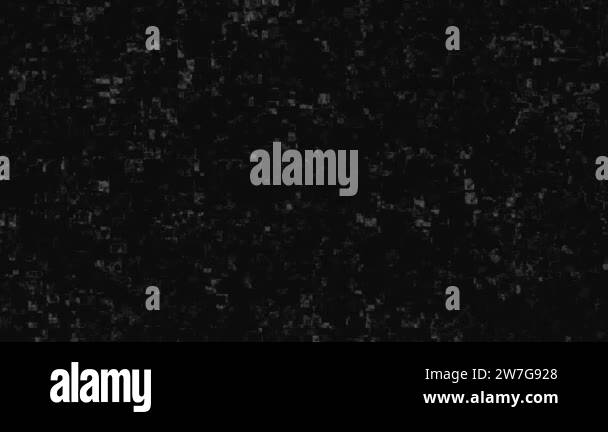 Old VHS video tape with glitch or noise static flickering effect, black ...